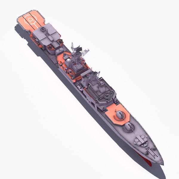 3ds max udaloyi class destroyer udaloy