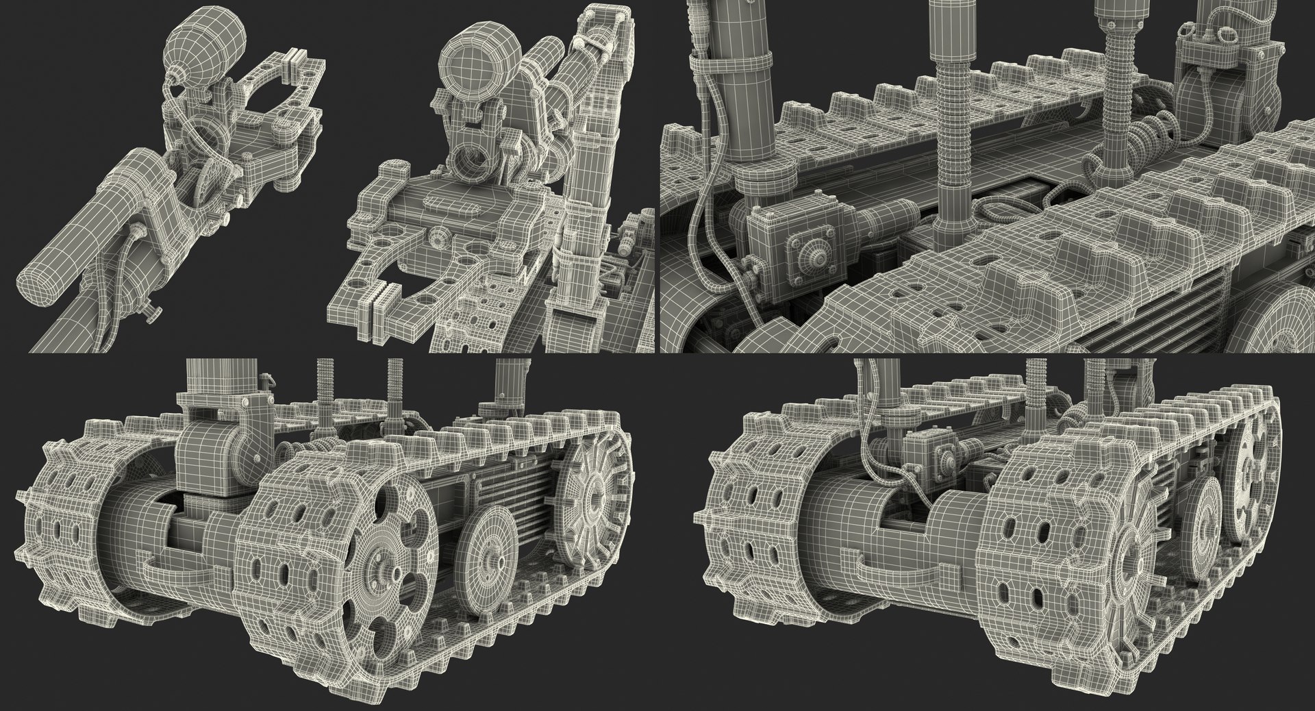 3D sapper robot model - TurboSquid 1263186