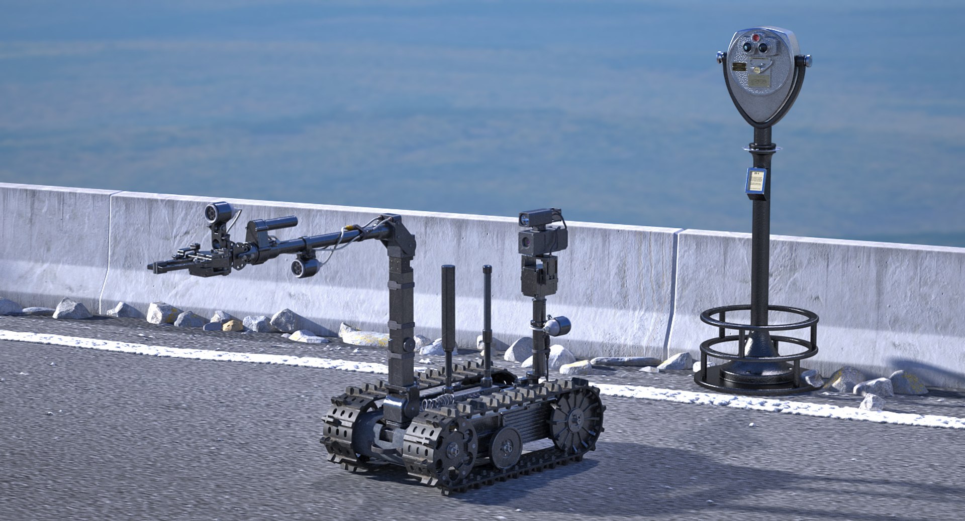 3D Sapper Robot Model - TurboSquid 1263186