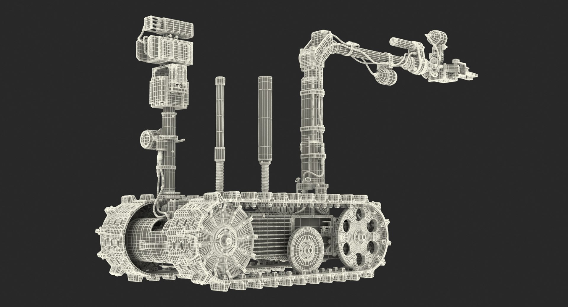 3D Sapper Robot Model - TurboSquid 1263186