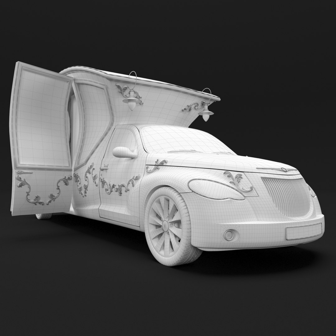 Limousines Carriages 3D Model - TurboSquid 1380515
