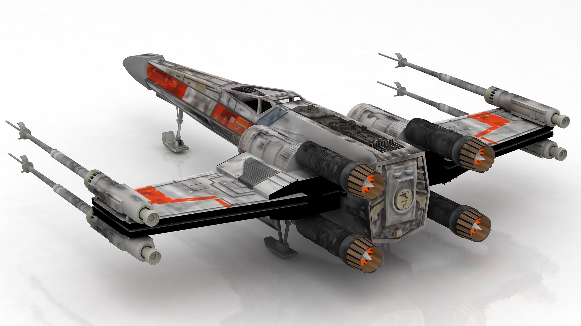 Star Wars X Wing 3D Model - TurboSquid 1627815
