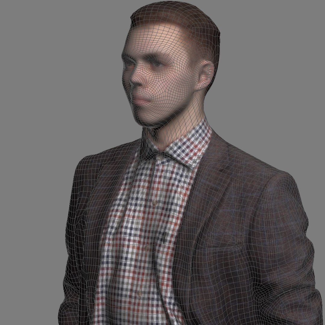 Realistic Human 3d Model