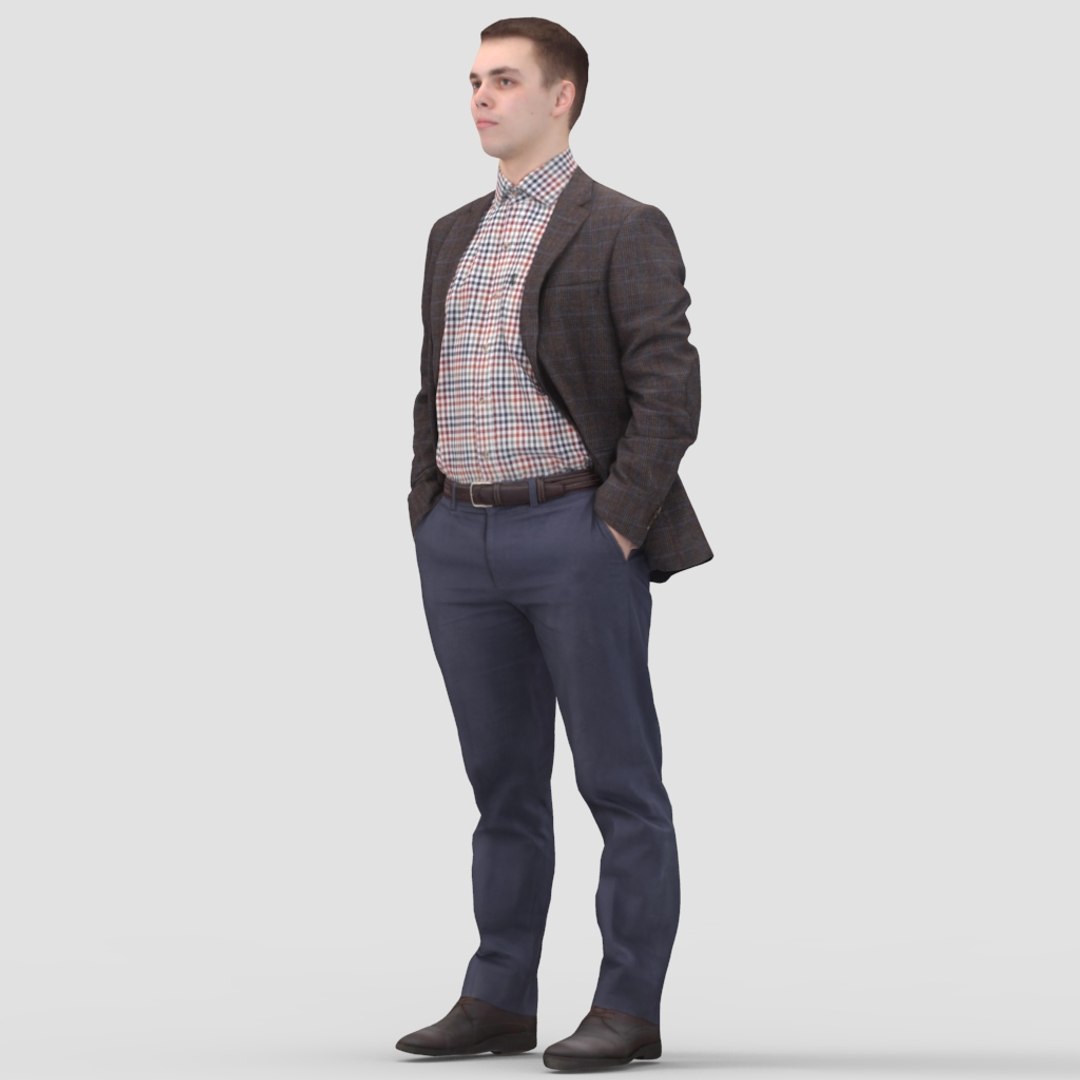 Realistic Human 3d Model