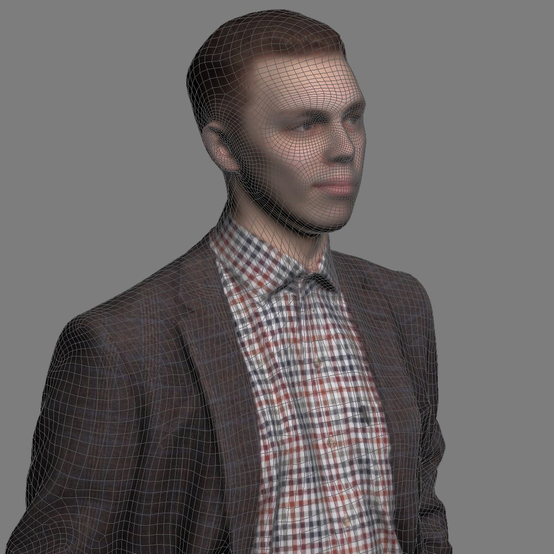 Realistic Human 3d Model