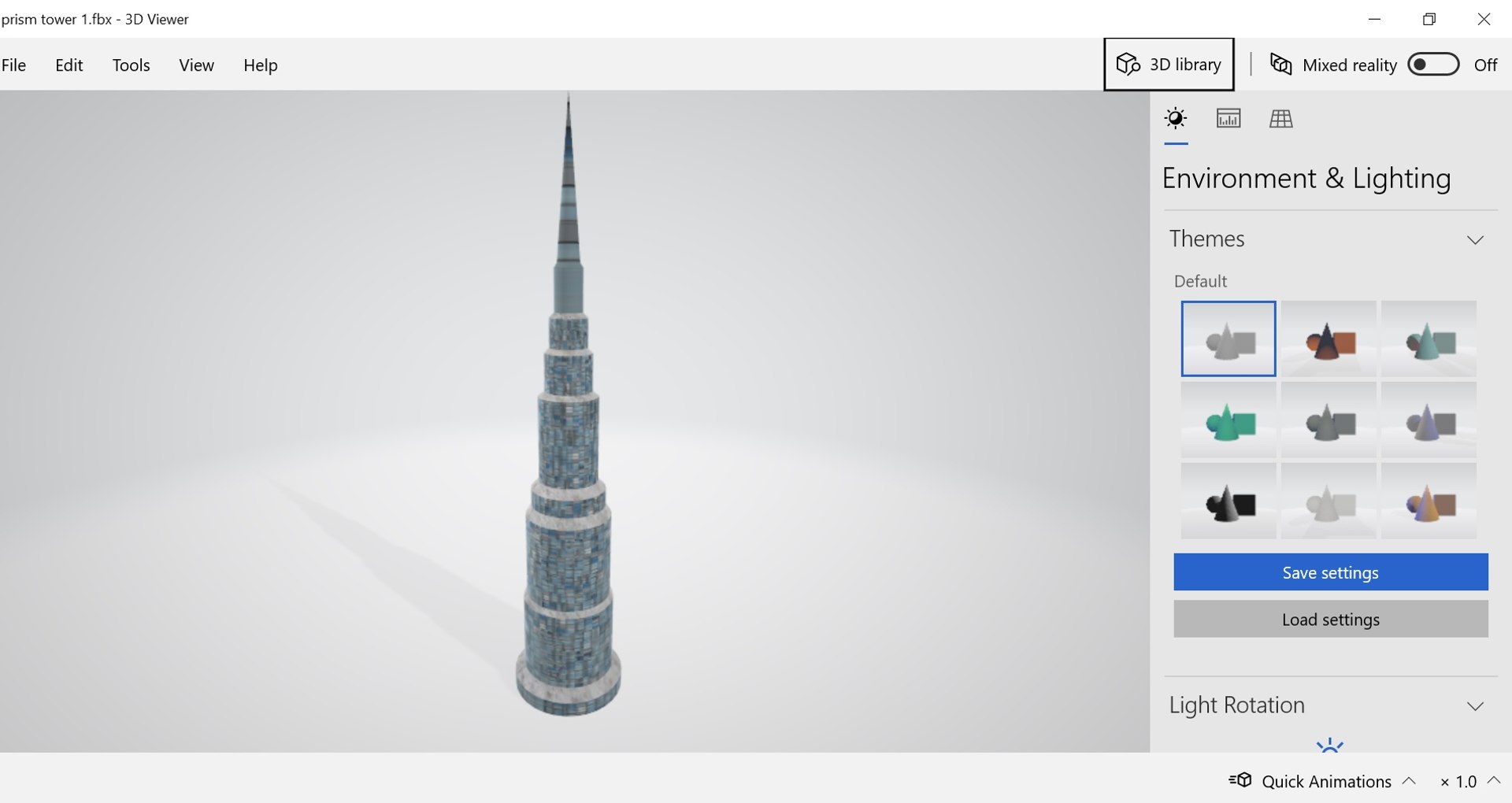 Tower Prisms 3D Model - TurboSquid 1429699