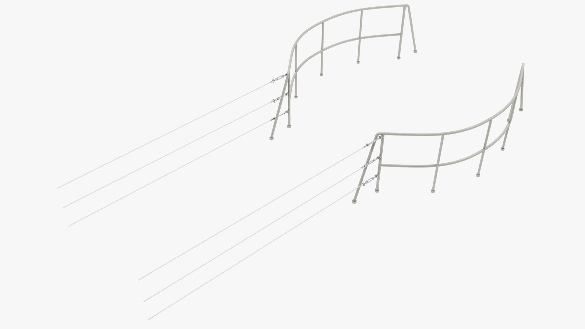 Ship Handrails V1 3D Model - TurboSquid 2102246