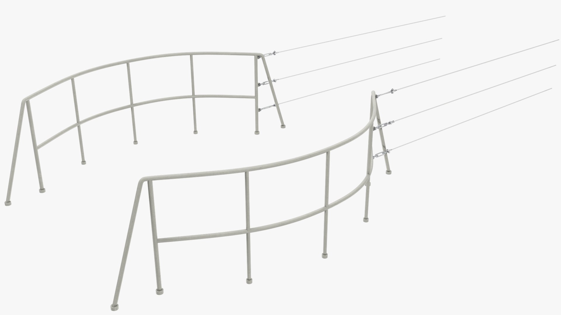 Ship Handrails V1 3D Model - TurboSquid 2102246