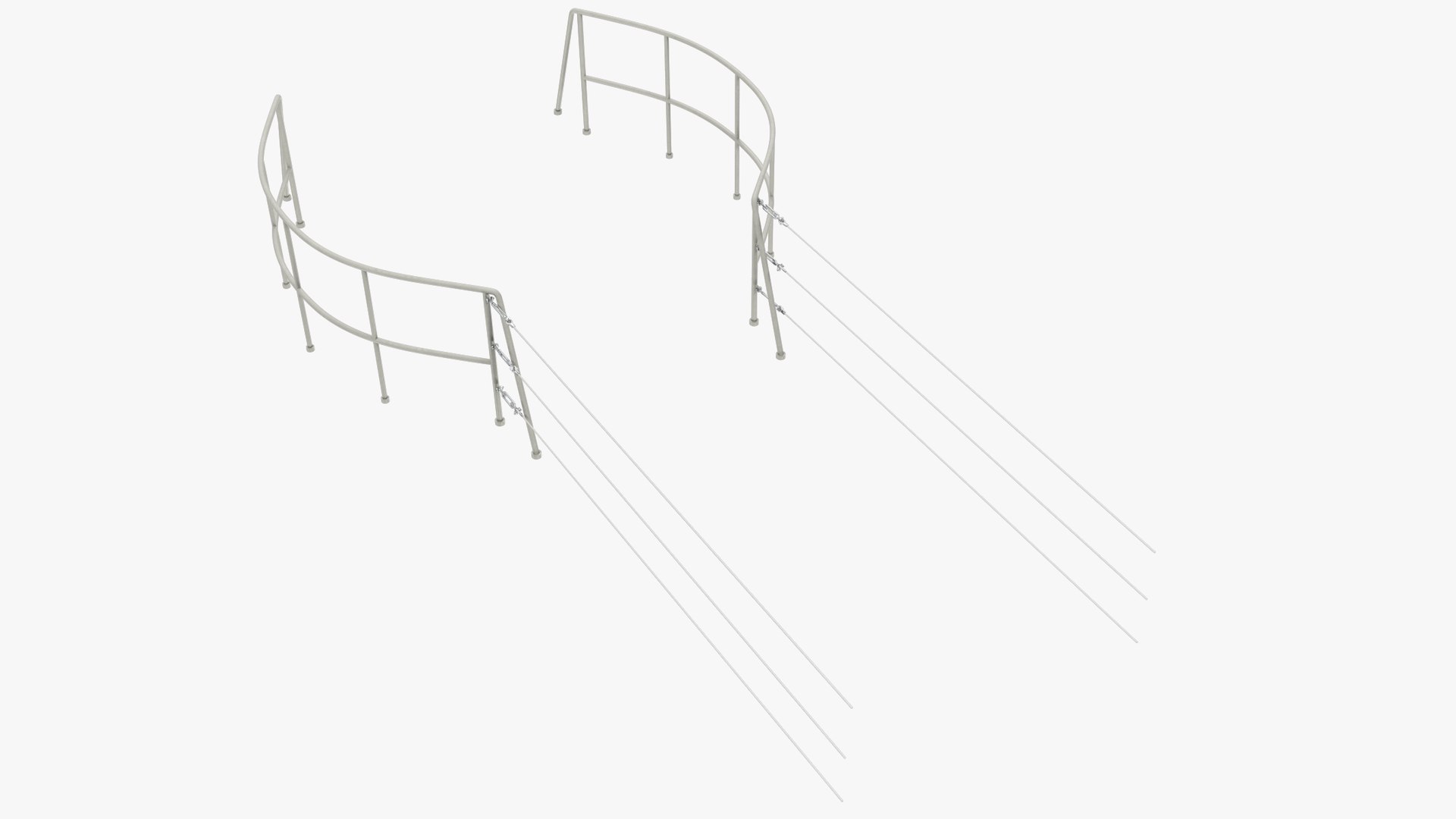 Ship Handrails V1 3D Model - TurboSquid 2102246