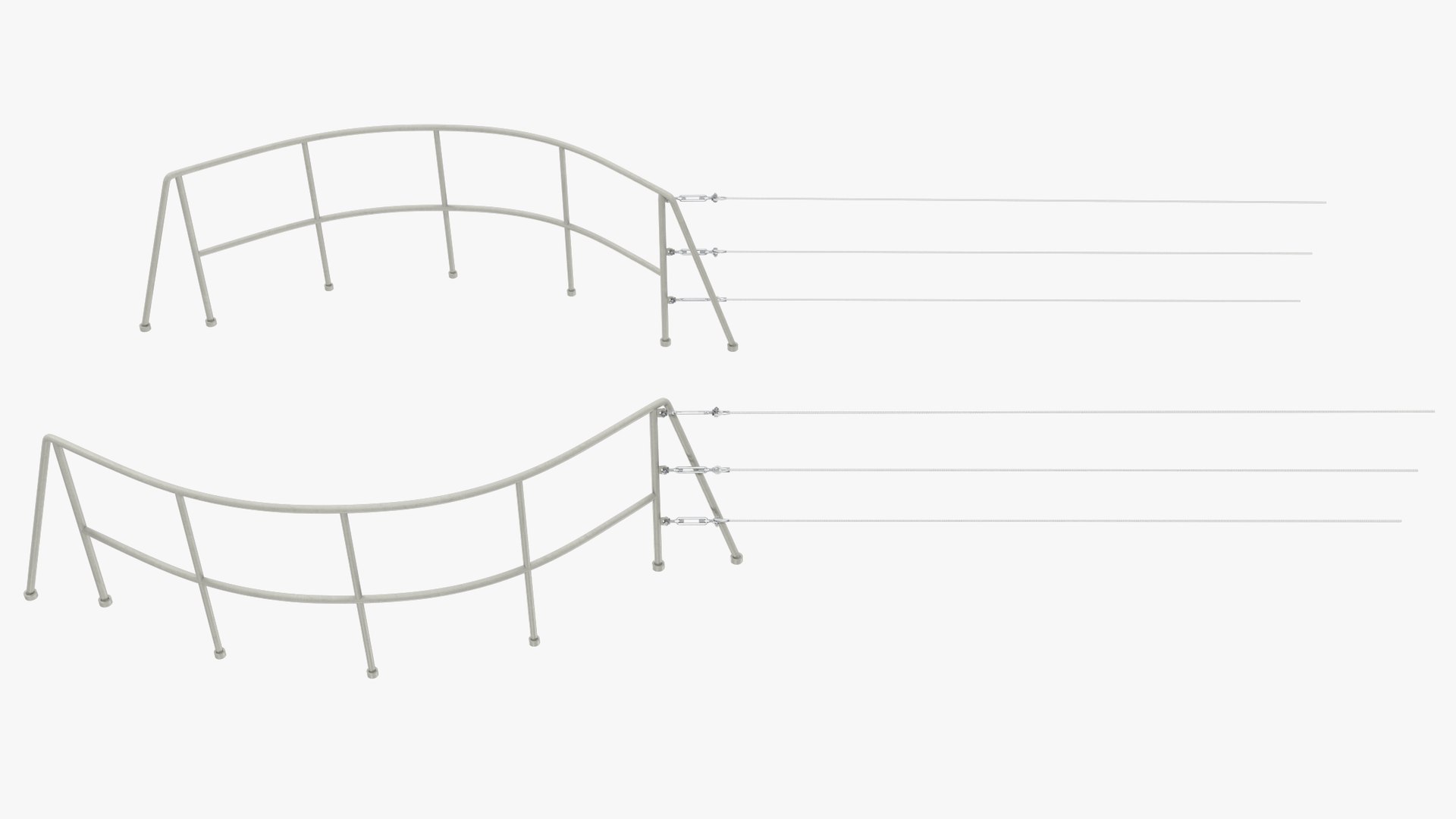 Ship Handrails V1 3D Model - TurboSquid 2102246