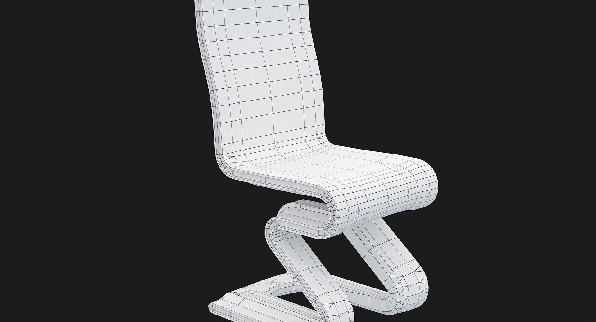 Futuristic Chair 3D Model - TurboSquid 1207111