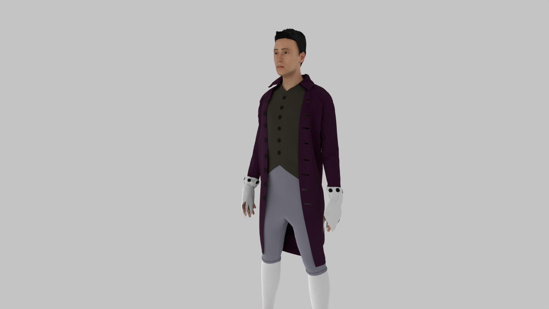 Middle Age Human 3D - TurboSquid 1970585