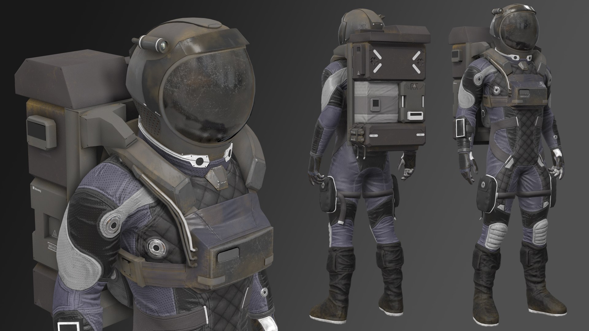 Suit Sci Fi 3D Model - TurboSquid 1366216