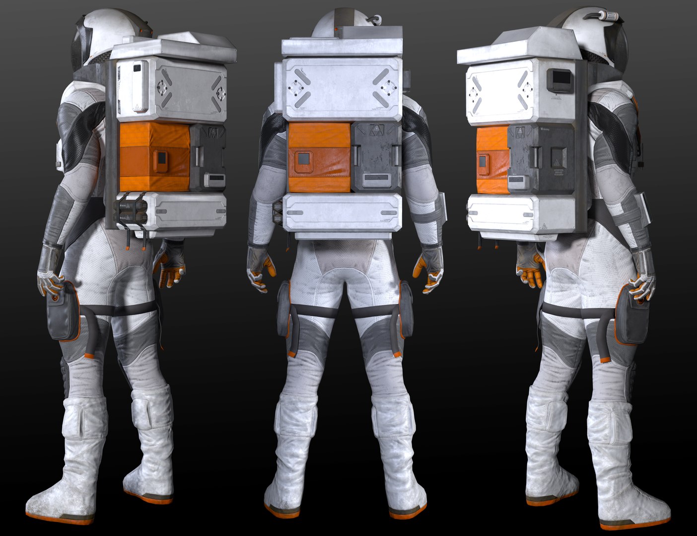 Suit Sci Fi 3D Model - TurboSquid 1366216