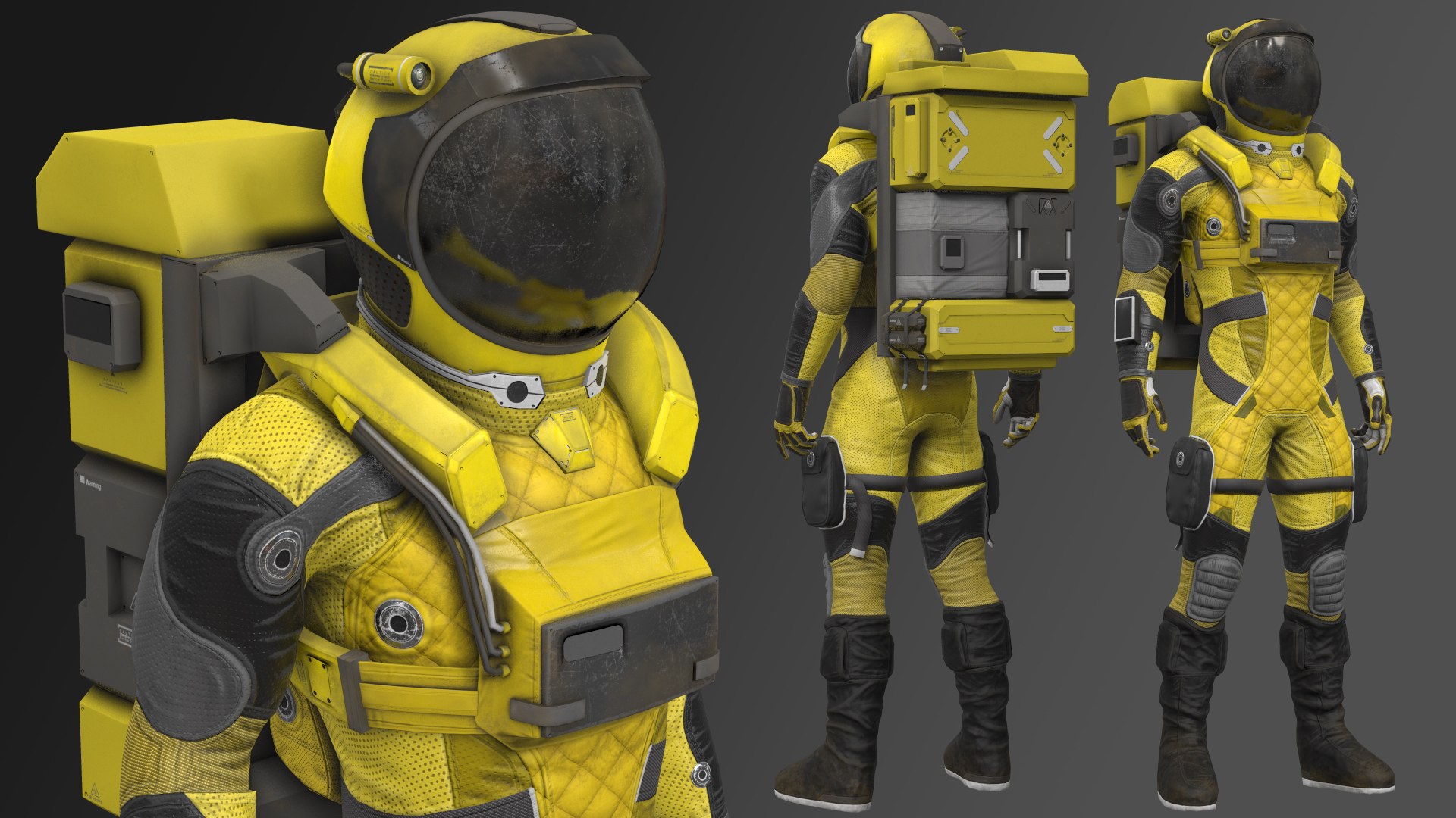Suit Sci Fi 3D Model - TurboSquid 1366216
