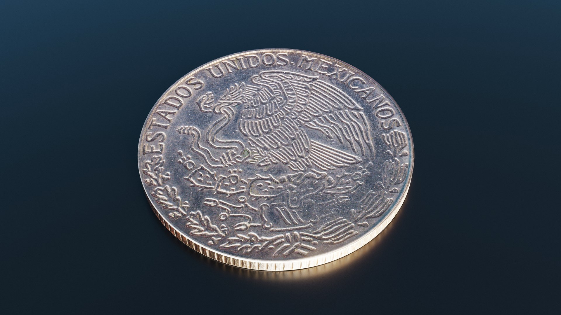 Mexican One Peso Coin 3D Model - TurboSquid 2404651