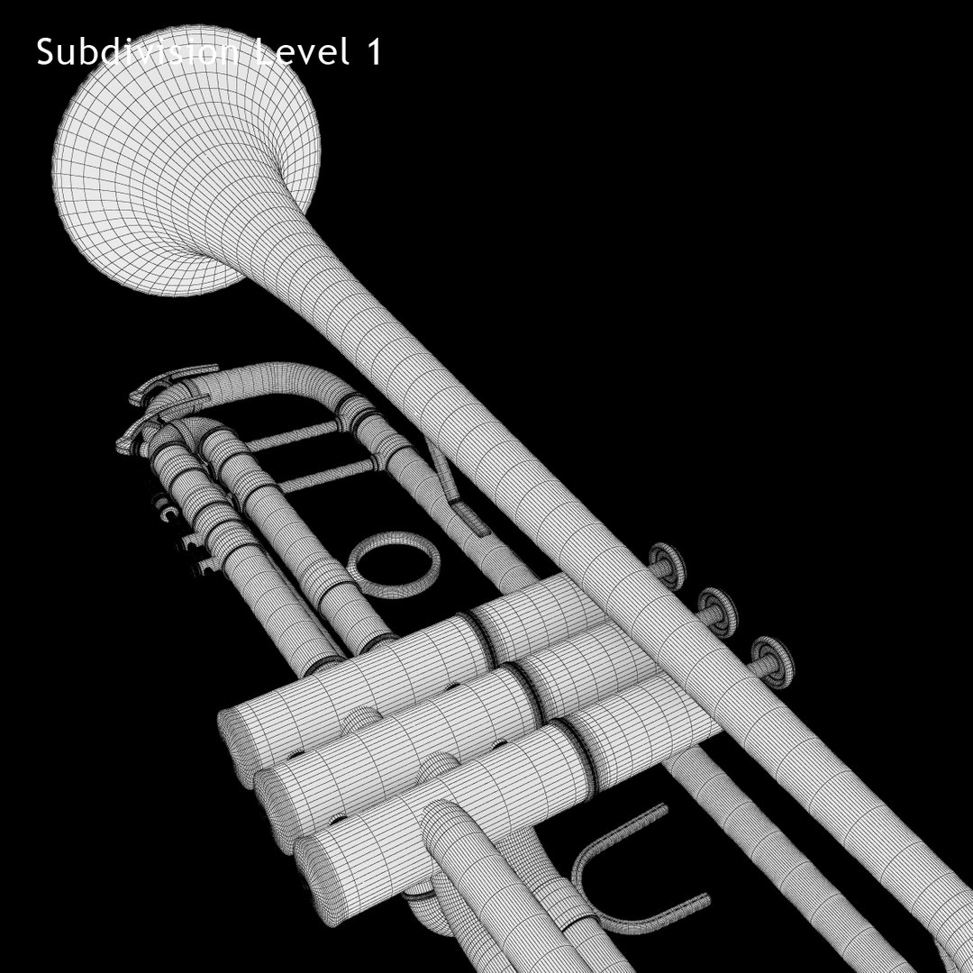 3d Trumpet Model