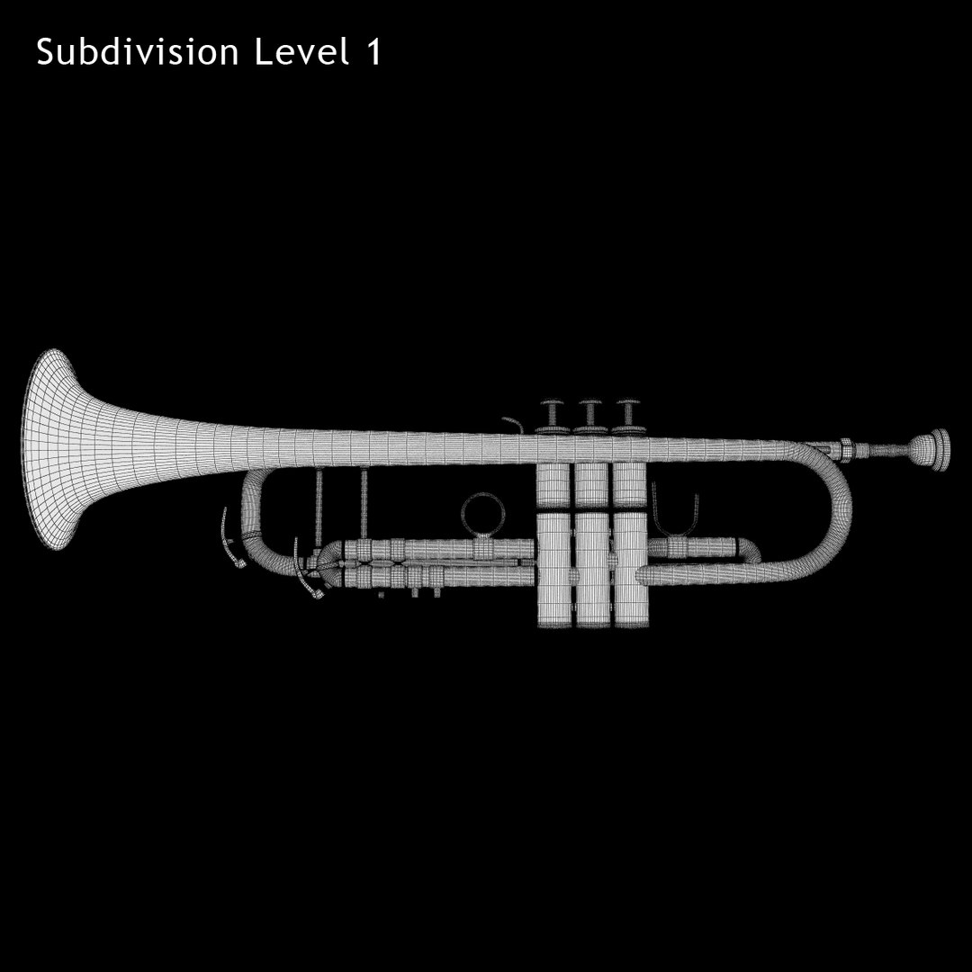3d Trumpet Model