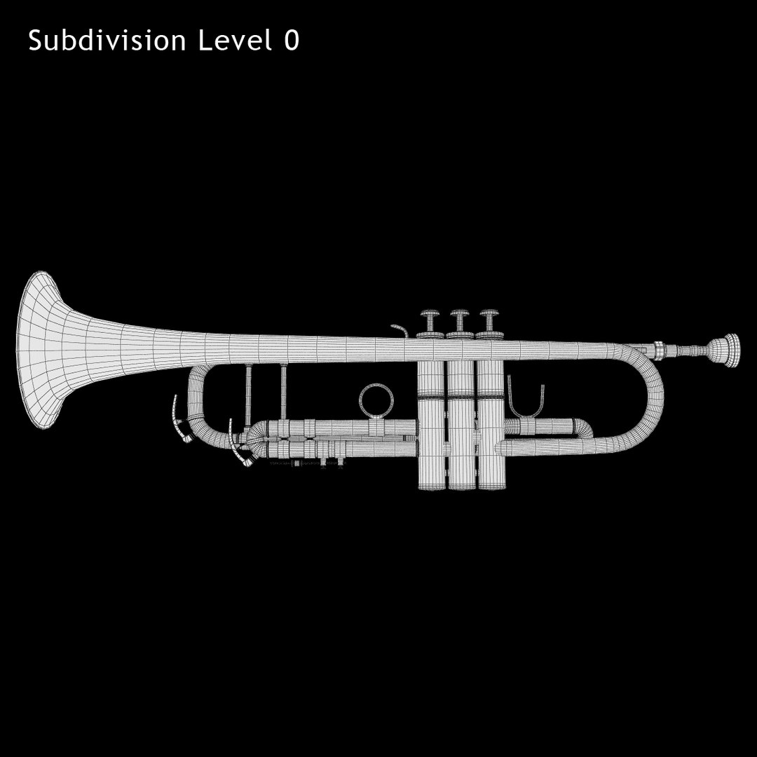 3d Trumpet Model