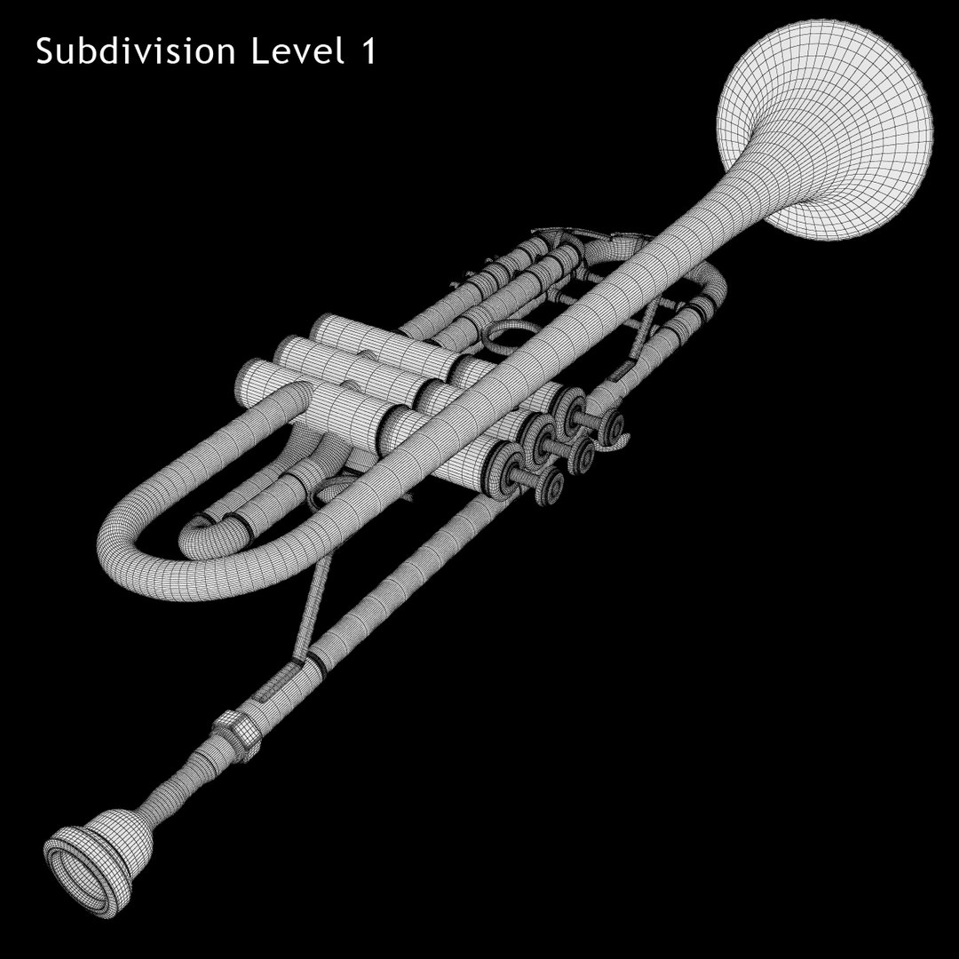 3d Trumpet Model