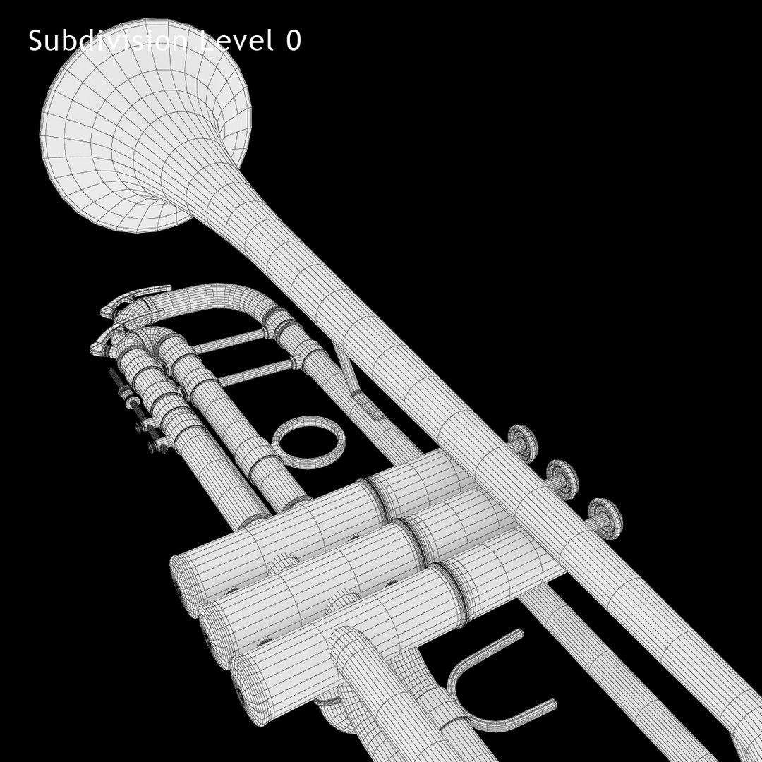 3d Trumpet Model