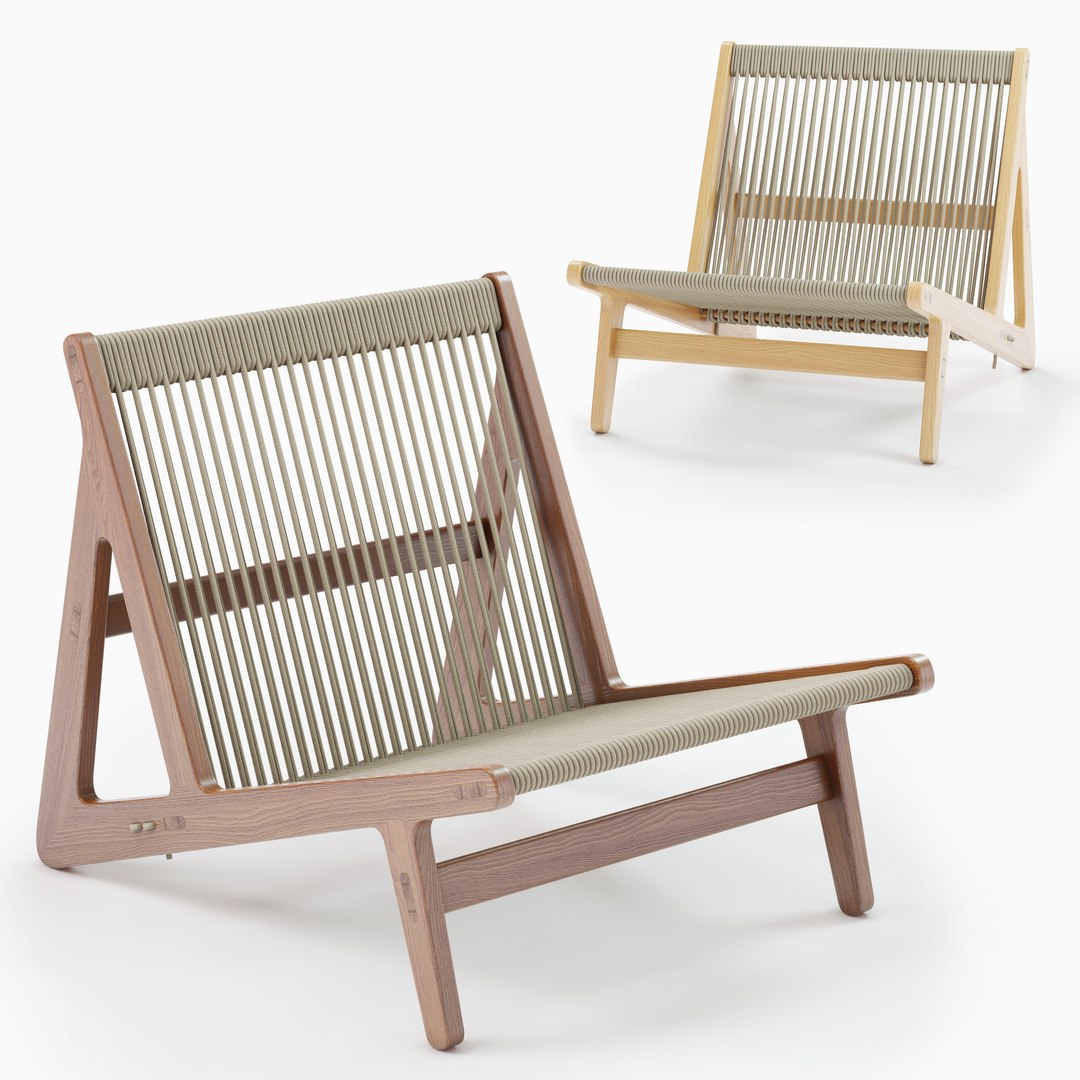 Gubi MR01 INITIAL LOUNGE CHAIR 3D Model - TurboSquid 2128584