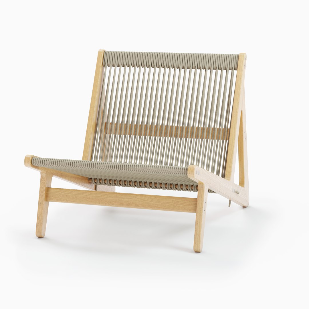 Gubi MR01 INITIAL LOUNGE CHAIR 3D Model - TurboSquid 2128584