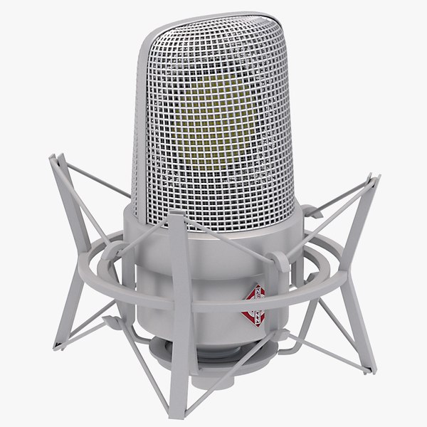 Neumann TLM 49 Microphone with Stand 3D 모델 - TurboSquid 1969718