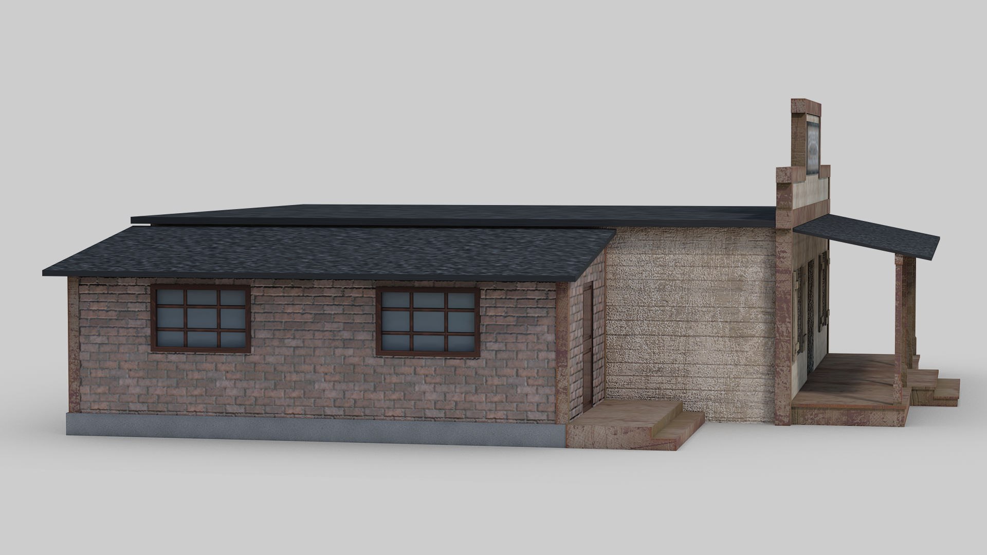 3D Wild West General Store Model - TurboSquid 2236607
