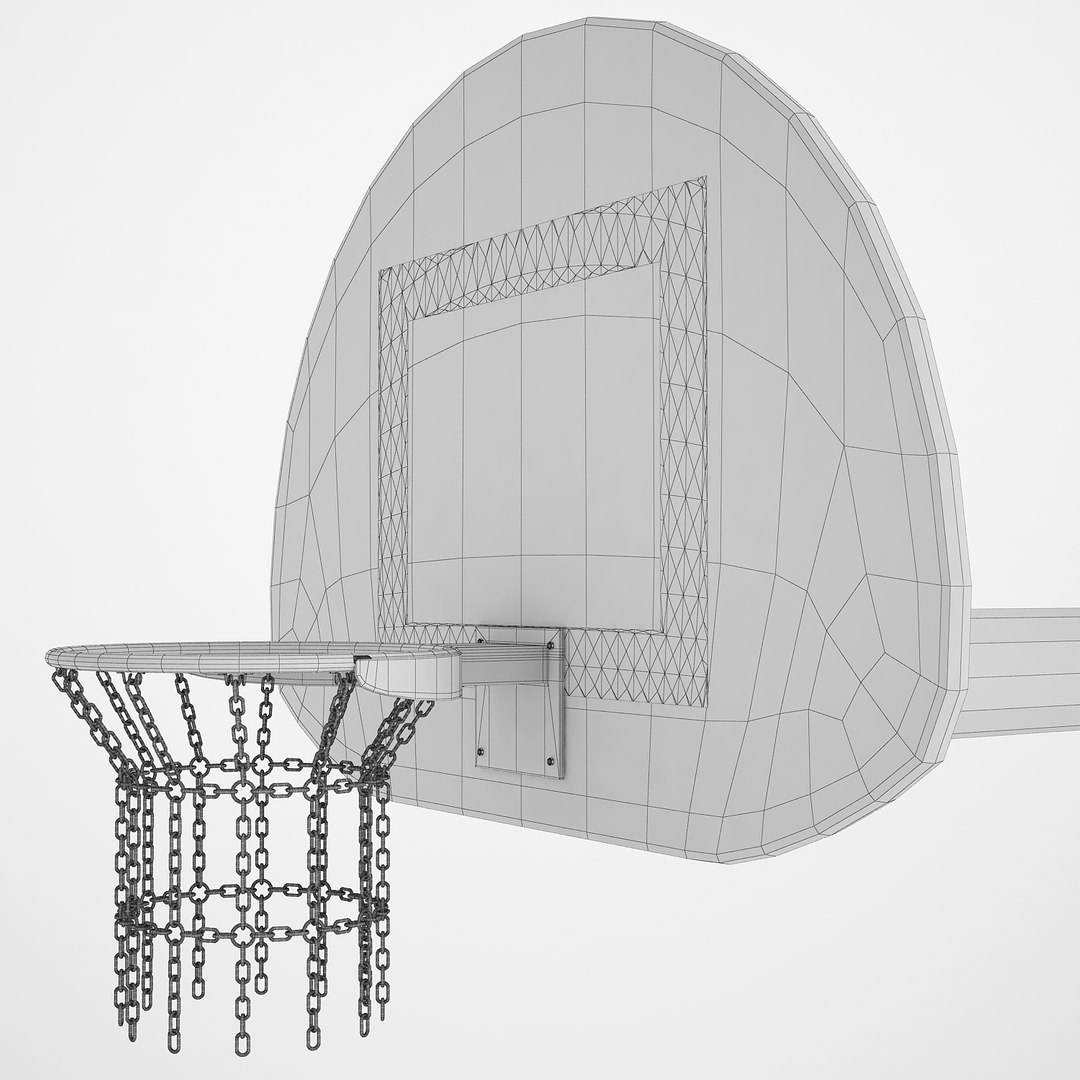 Streetball Basket Street Model - TurboSquid 1420659