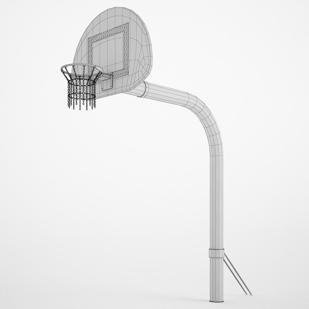 Streetball Basket Street Model - TurboSquid 1420659