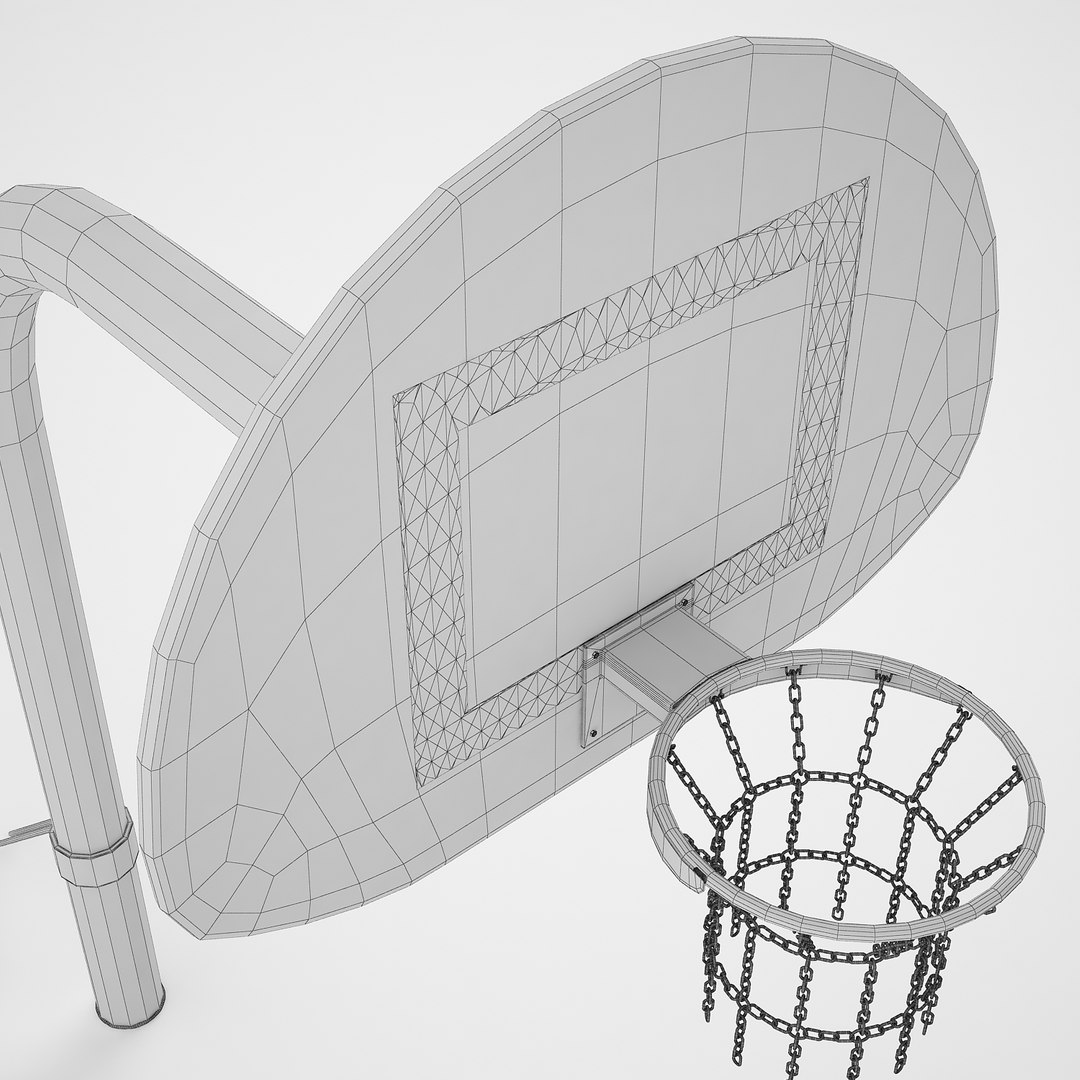 Streetball Basket Street Model - TurboSquid 1420659