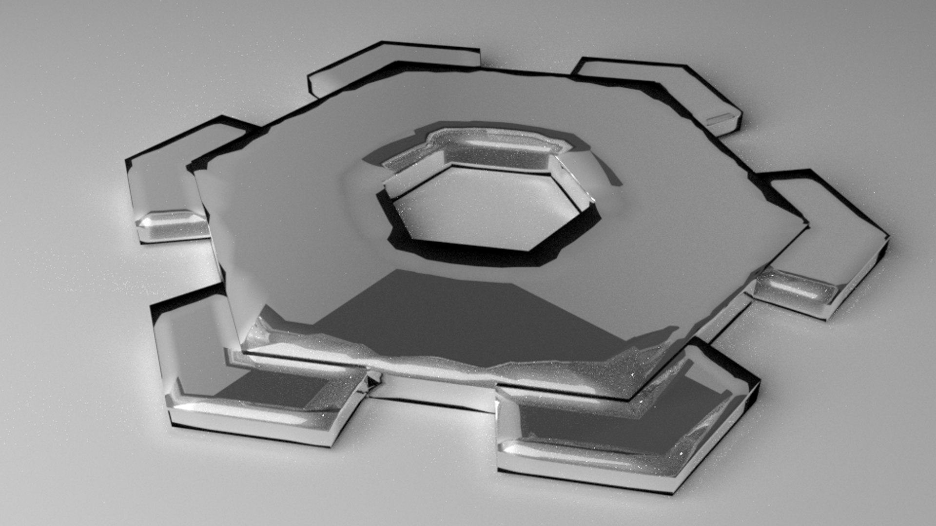 3D Snowflake 15 - TurboSquid 1571664