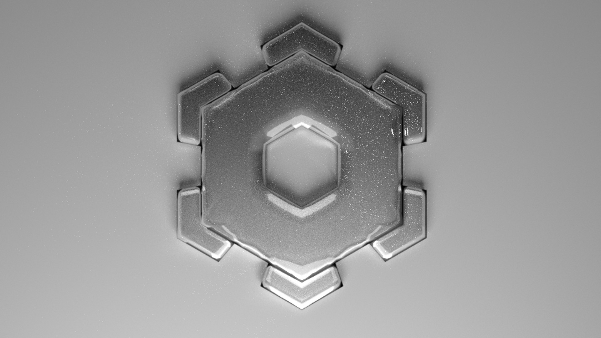 3D Snowflake 15 - TurboSquid 1571664