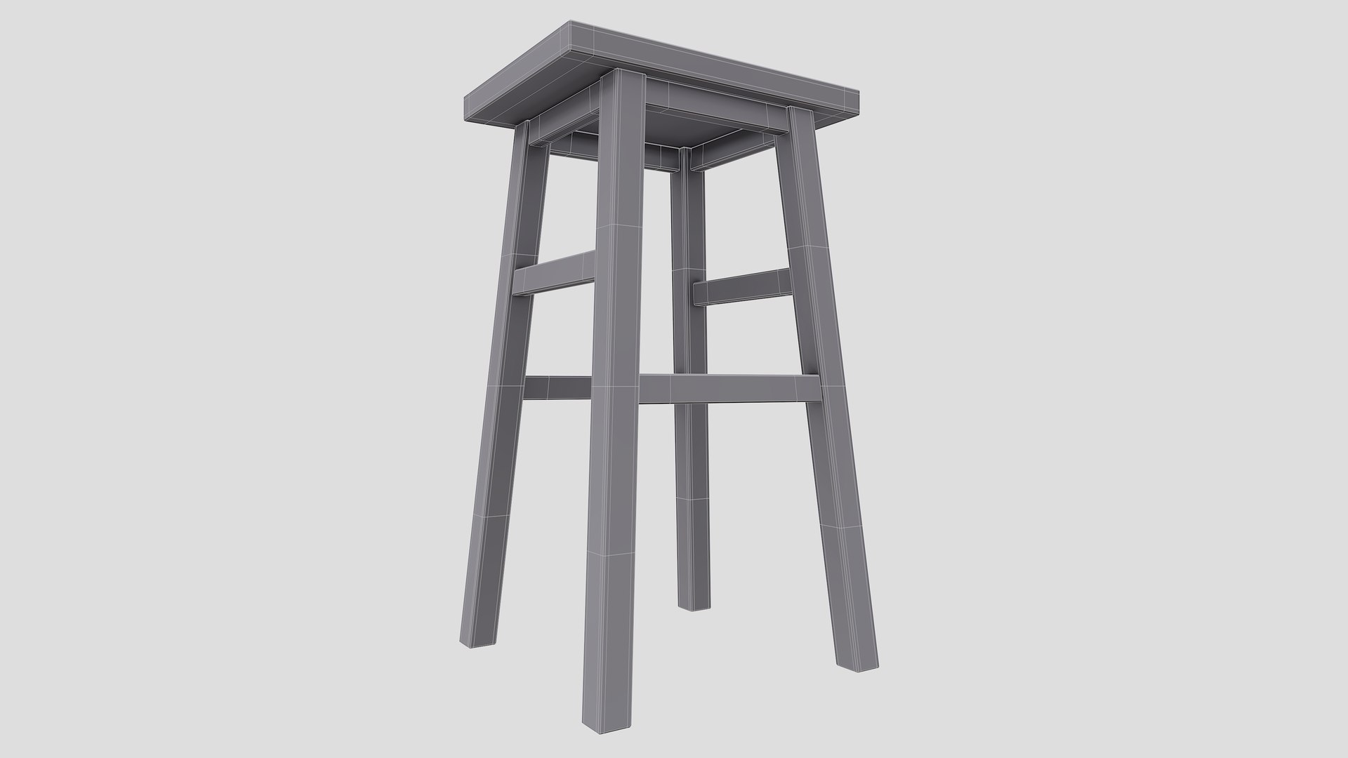 3D Model Stool 31 With PBR 4K 8K - TurboSquid 2039388