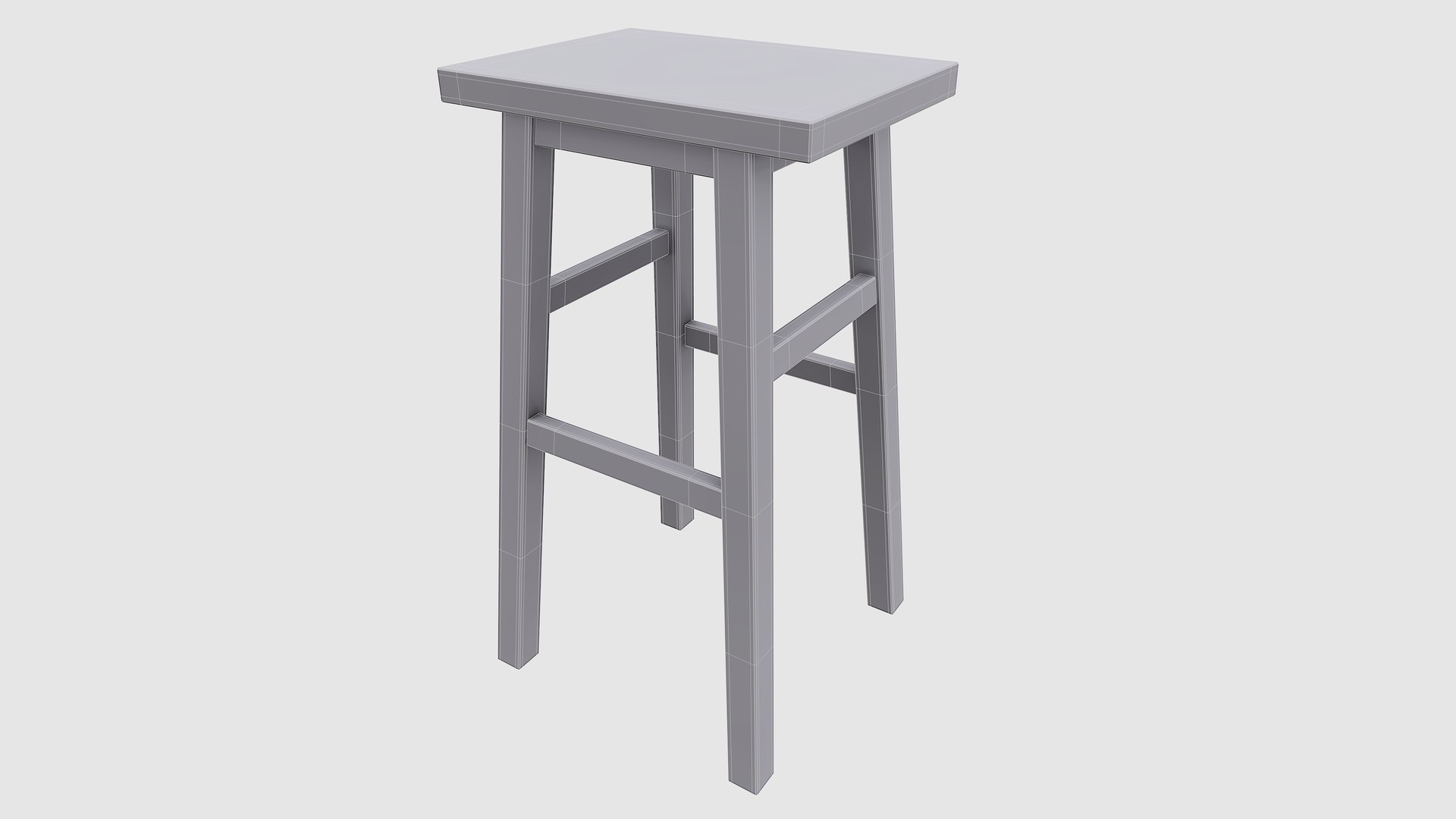 3D Model Stool 31 With PBR 4K 8K - TurboSquid 2039388