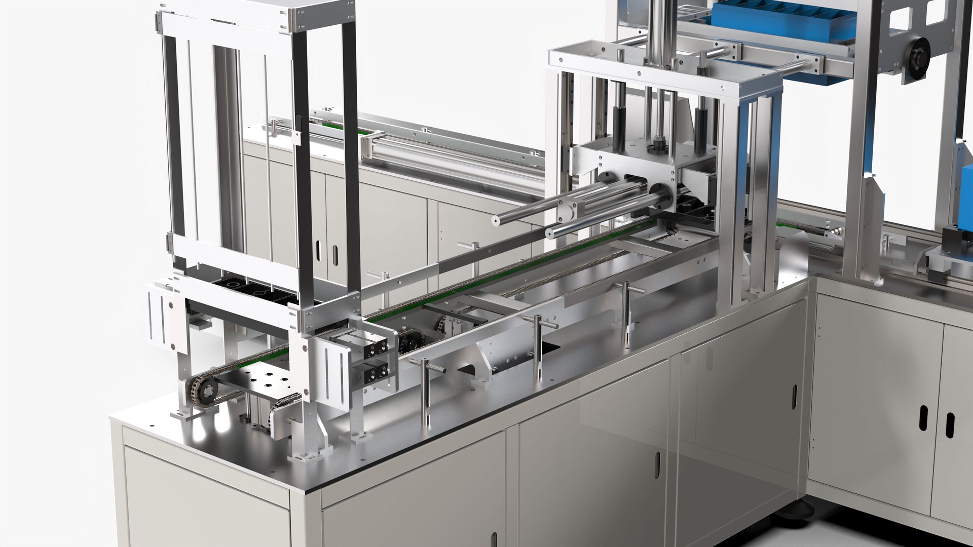 3D Automatic Battery Dispensing And Capping Assembly Line - TurboSquid ...