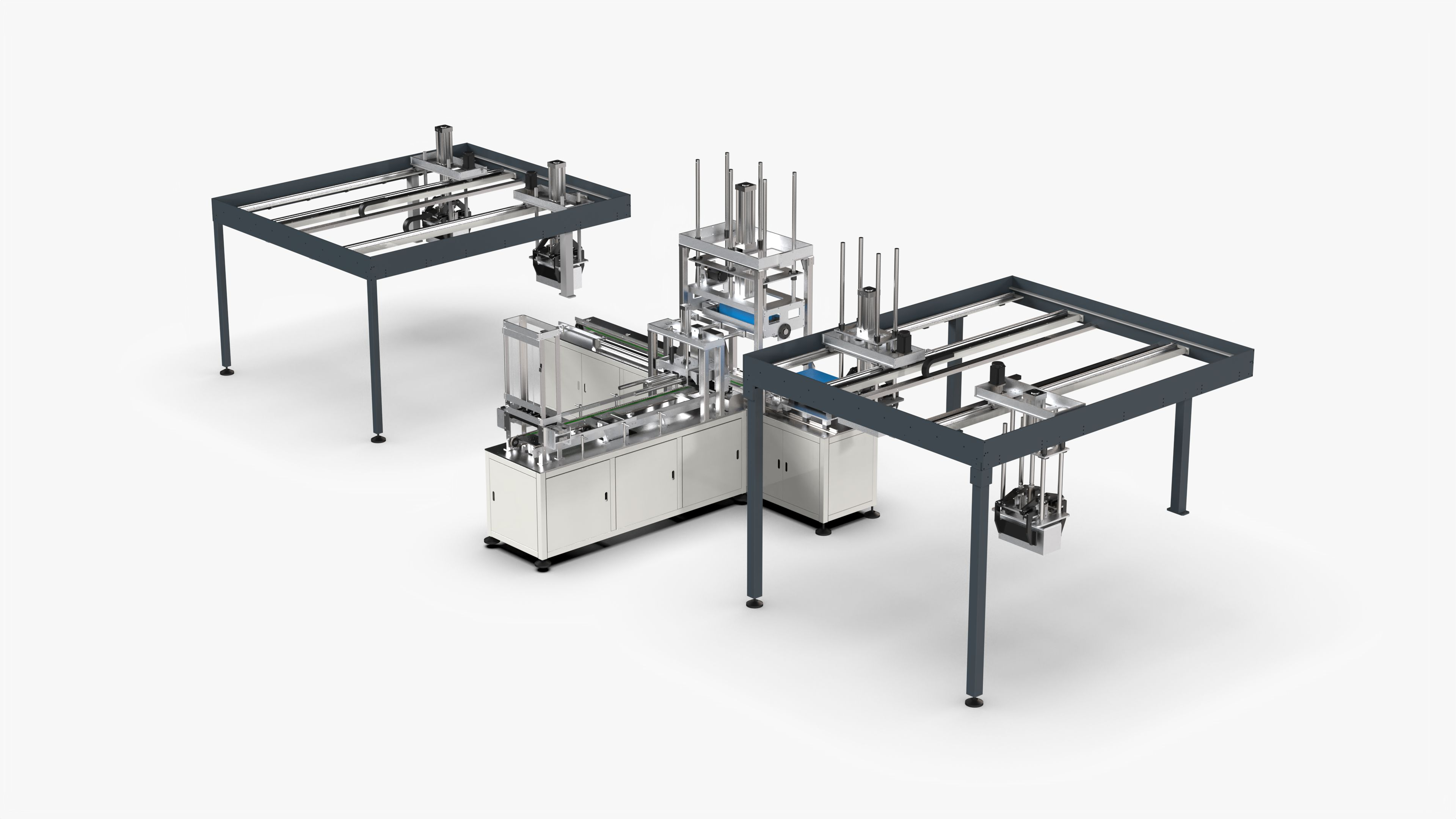 3D Automatic Battery Dispensing and Capping Assembly Line - TurboSquid ...