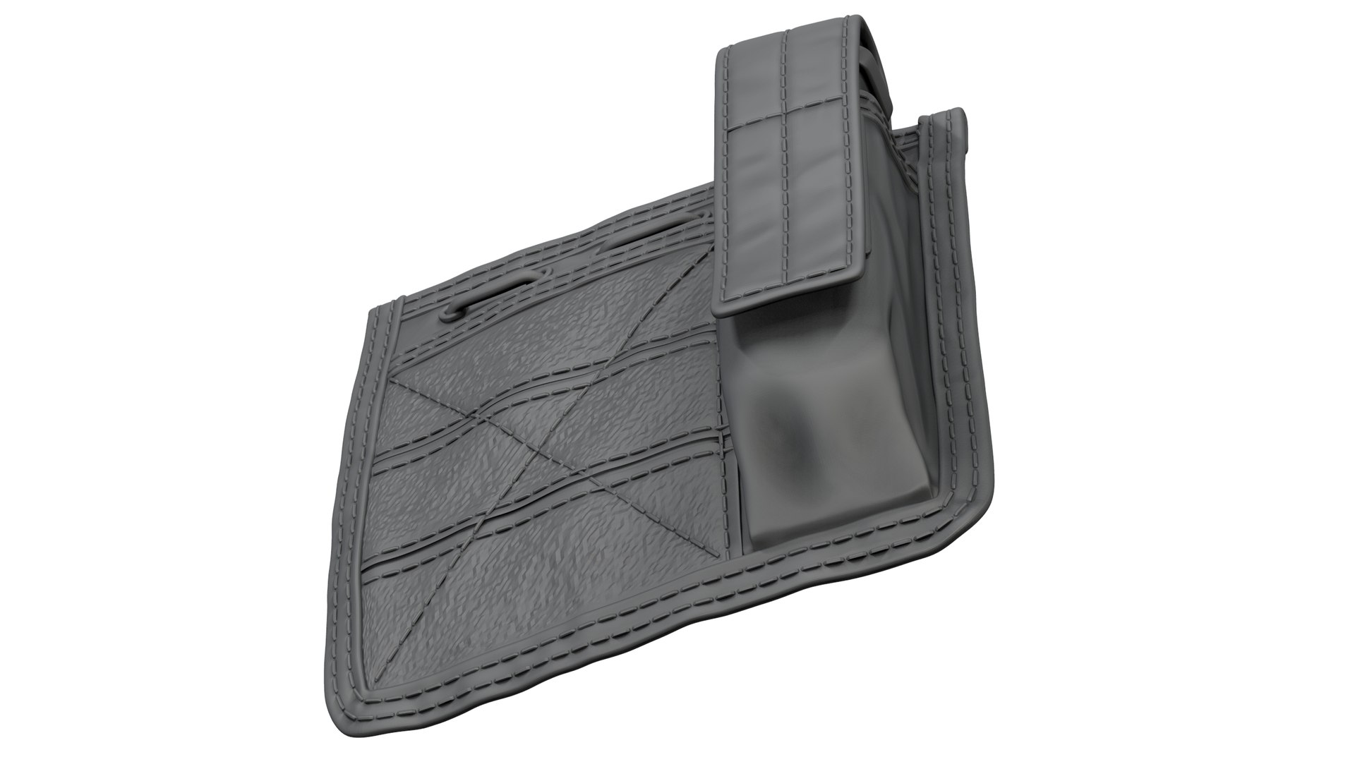 3D Model Zbrush Tactical Admin Pouch - TurboSquid 1652345