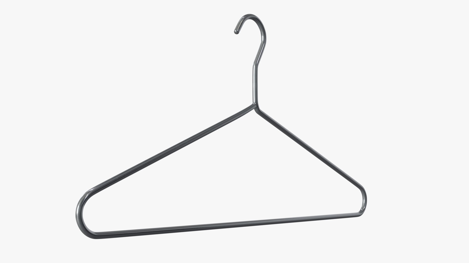 Free Chrome Metal Hanger 3D Model - TurboSquid 2020741
