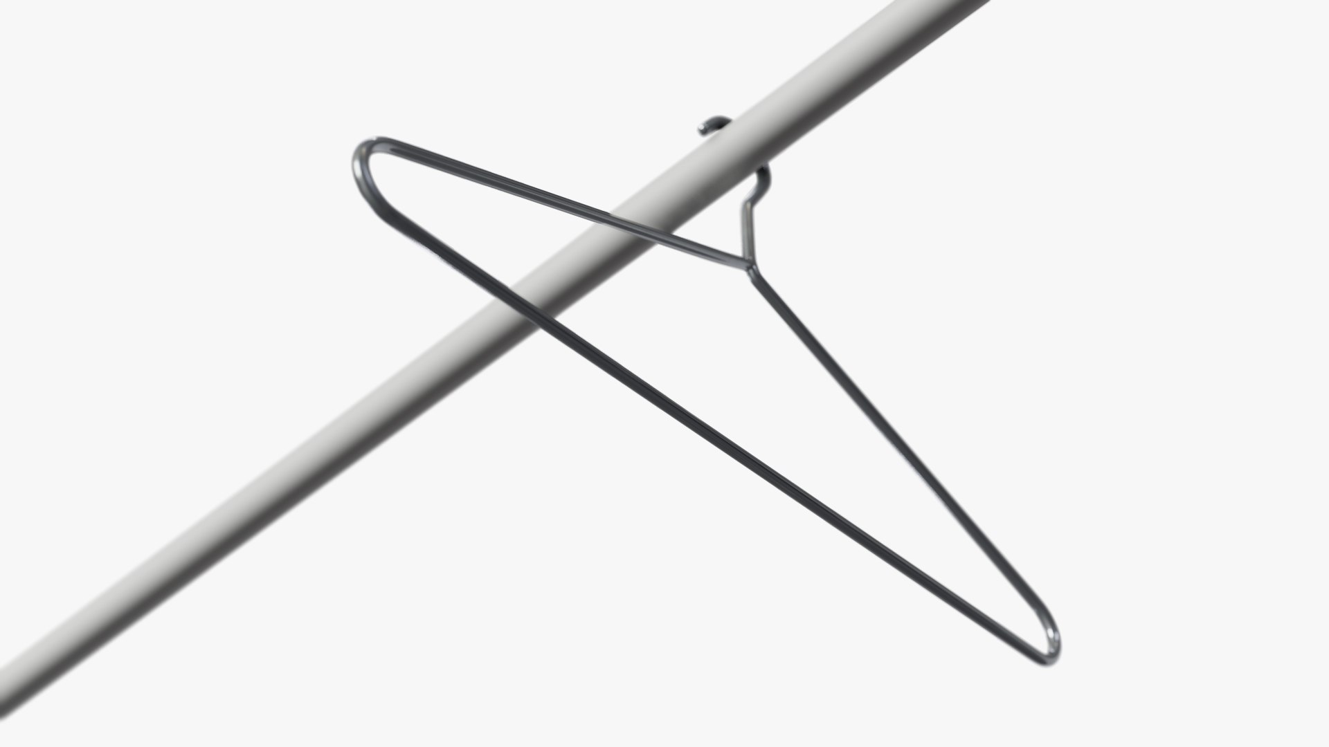 Free Chrome Metal Hanger 3D Model - TurboSquid 2020741