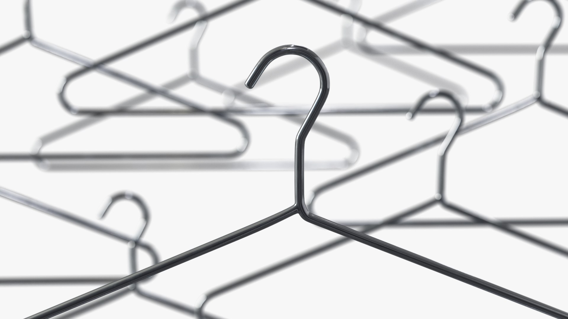 Free Chrome Metal Hanger 3D Model - TurboSquid 2020741