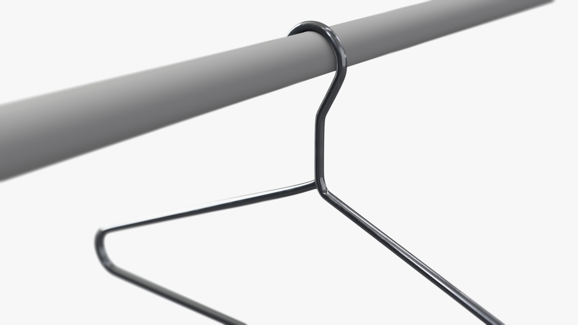 Free Chrome Metal Hanger 3D Model - TurboSquid 2020741