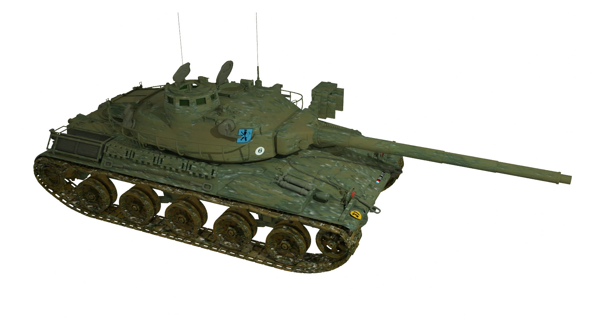 AMX 30 Tank Model - TurboSquid 1789659