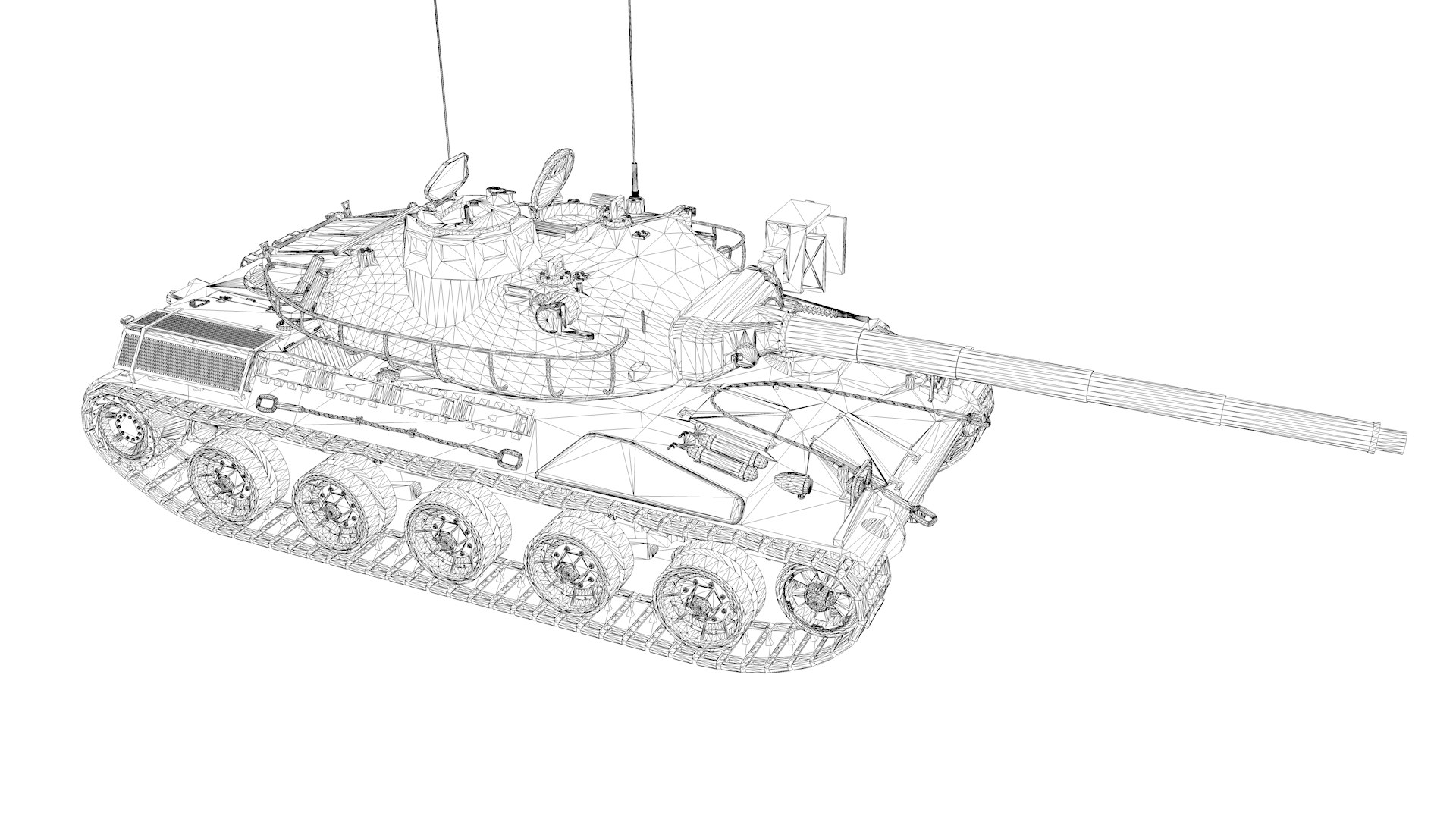 AMX 30 Tank Model - TurboSquid 1789659