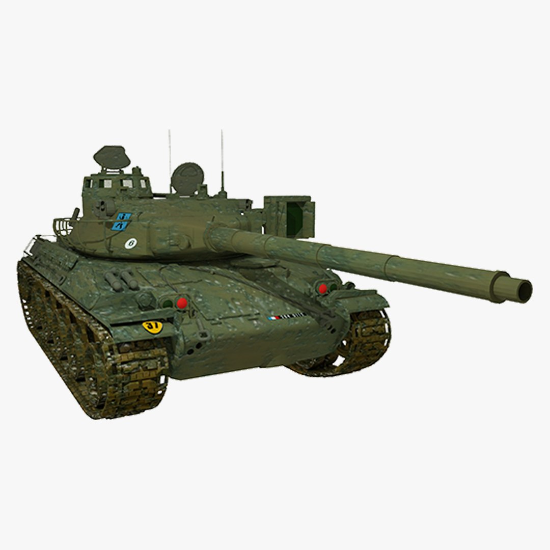 AMX 30 Tank Model - TurboSquid 1789659