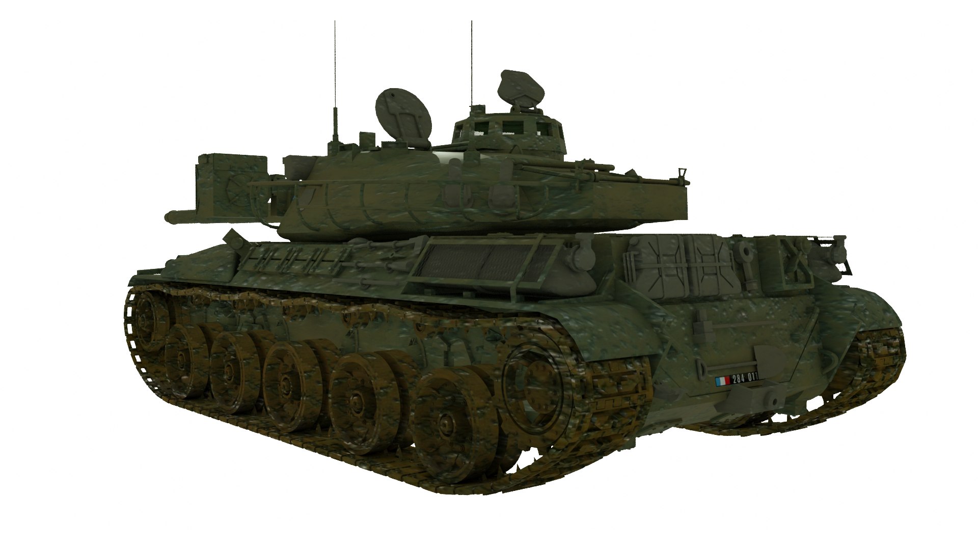 AMX 30 Tank Model - TurboSquid 1789659