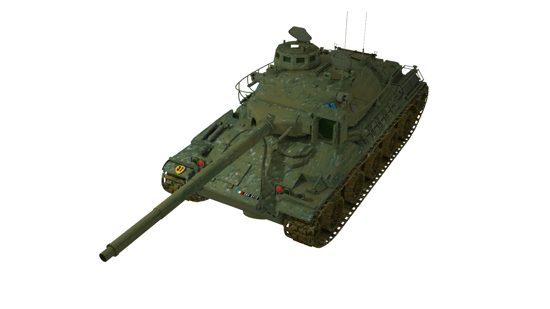AMX 30 Tank Model - TurboSquid 1789659