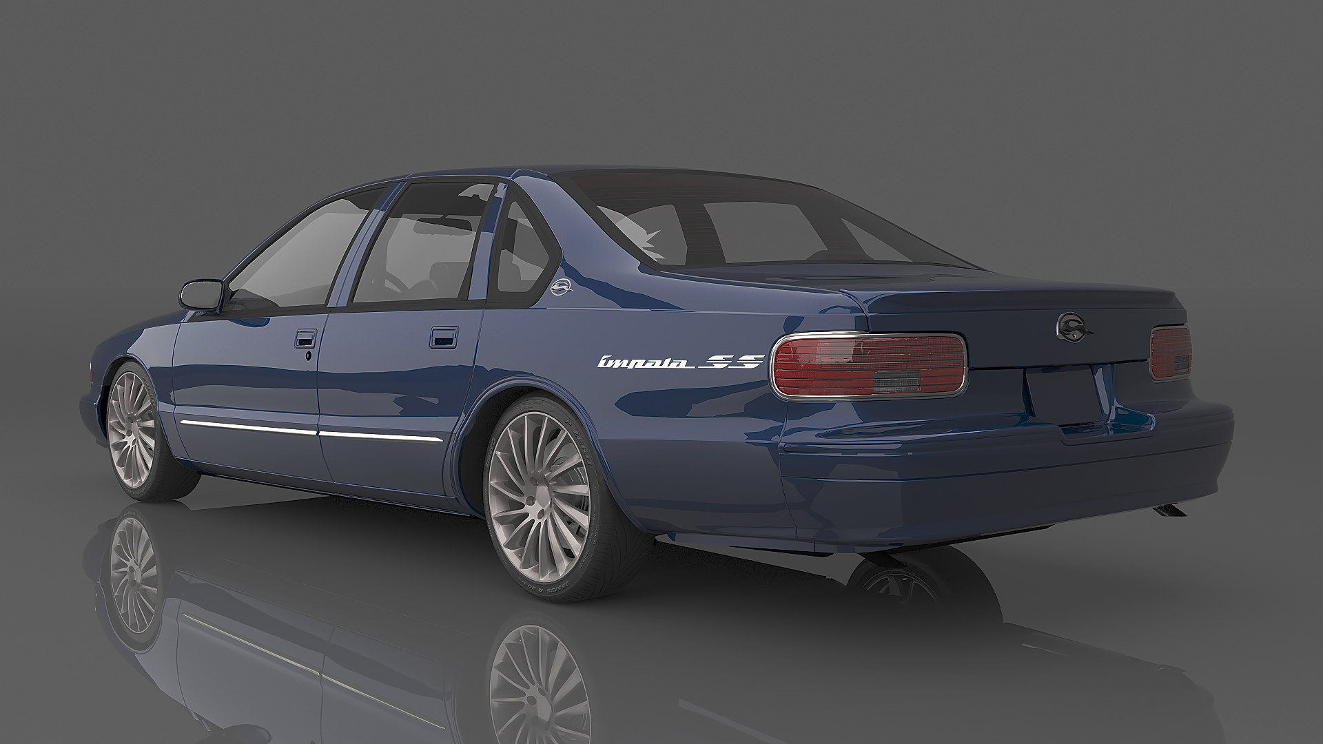 1996 Chevrolet Impala SS 3D Model - TurboSquid 2156036