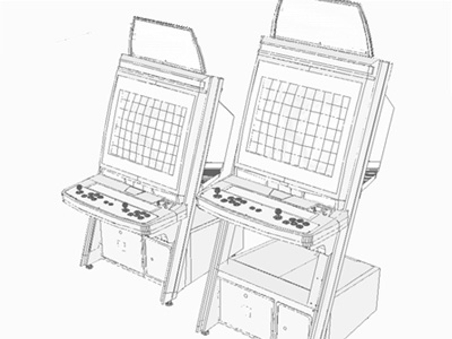 3ds Max Arcade Machine